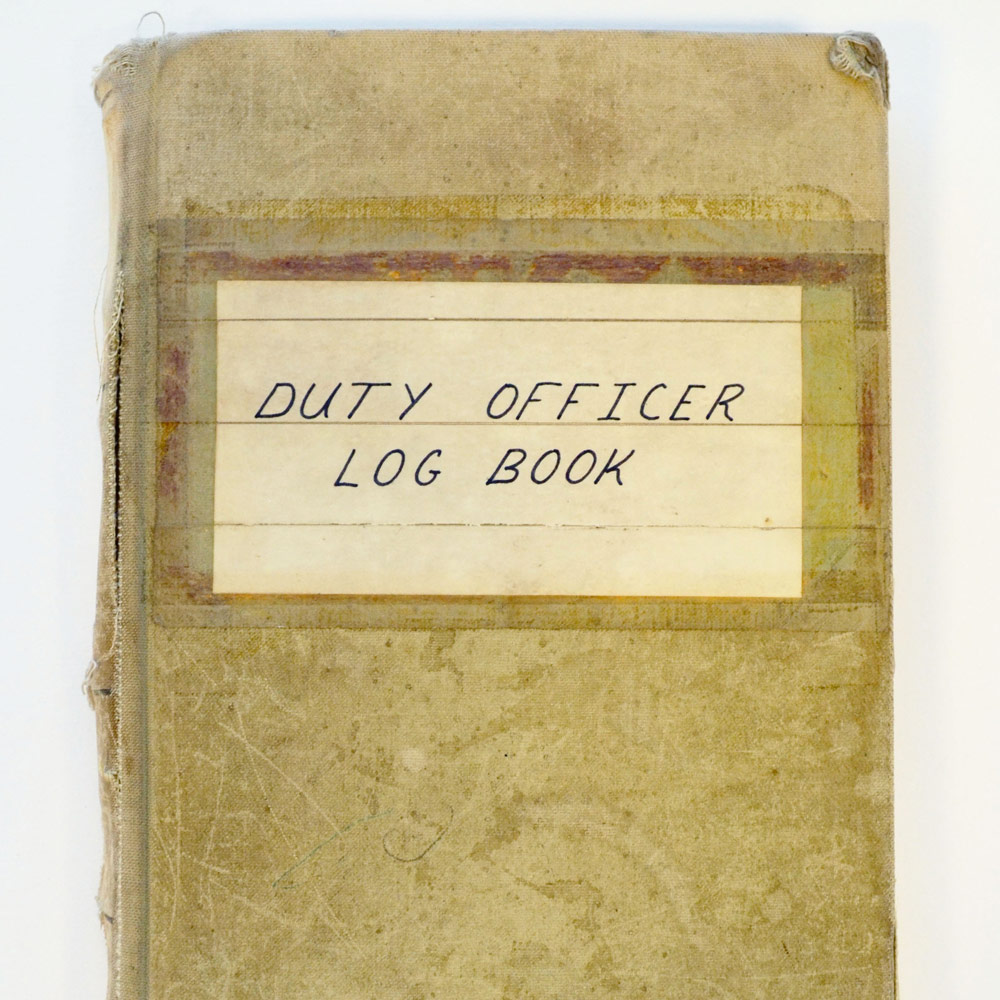 Duty Officer Log Book - The National Museum of American Diplomacy
