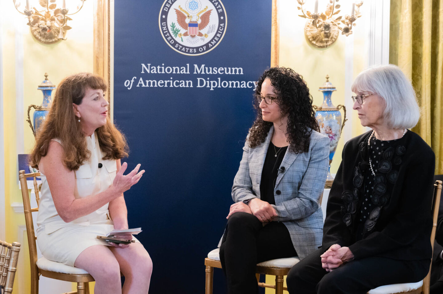 The Diplomat Debrief featuring Exec. Producer Debora Cahn & Amb. Beth ...