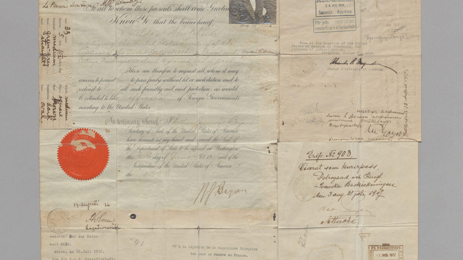 Passports and Identification - Page 3 of 3 - The National Museum of ...