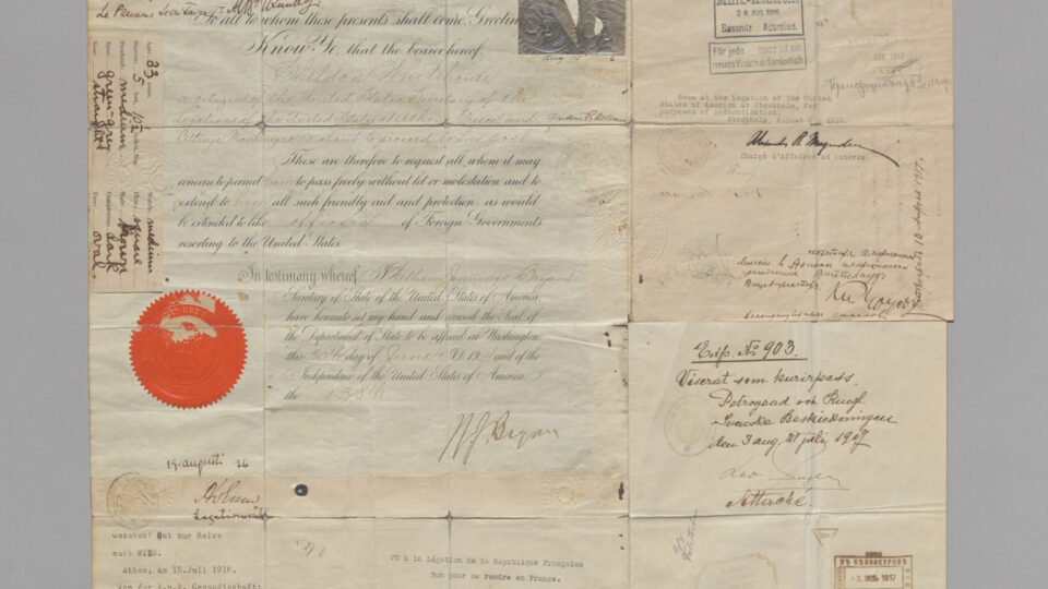 Passports And Identification Page 3 Of 3 The National Museum Of 1699