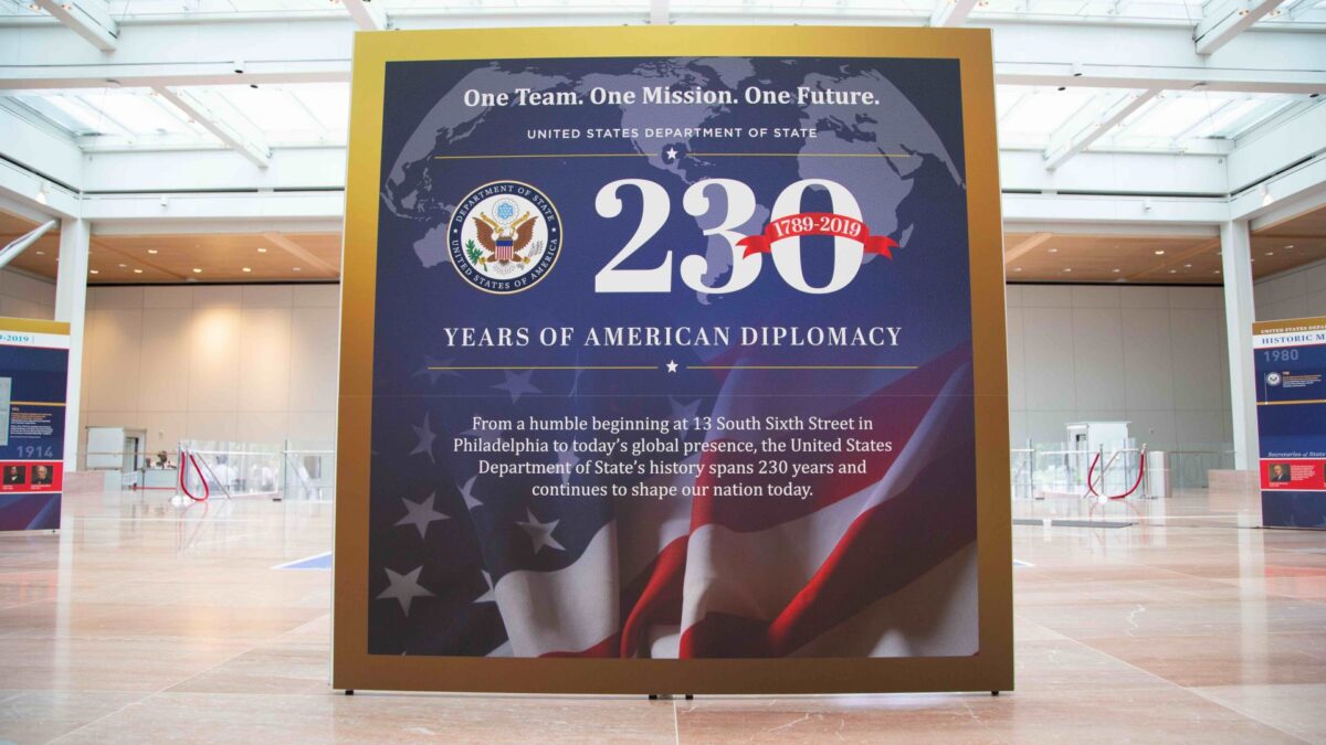 From 1789 to Today: 230 Years of State Department History - The ...