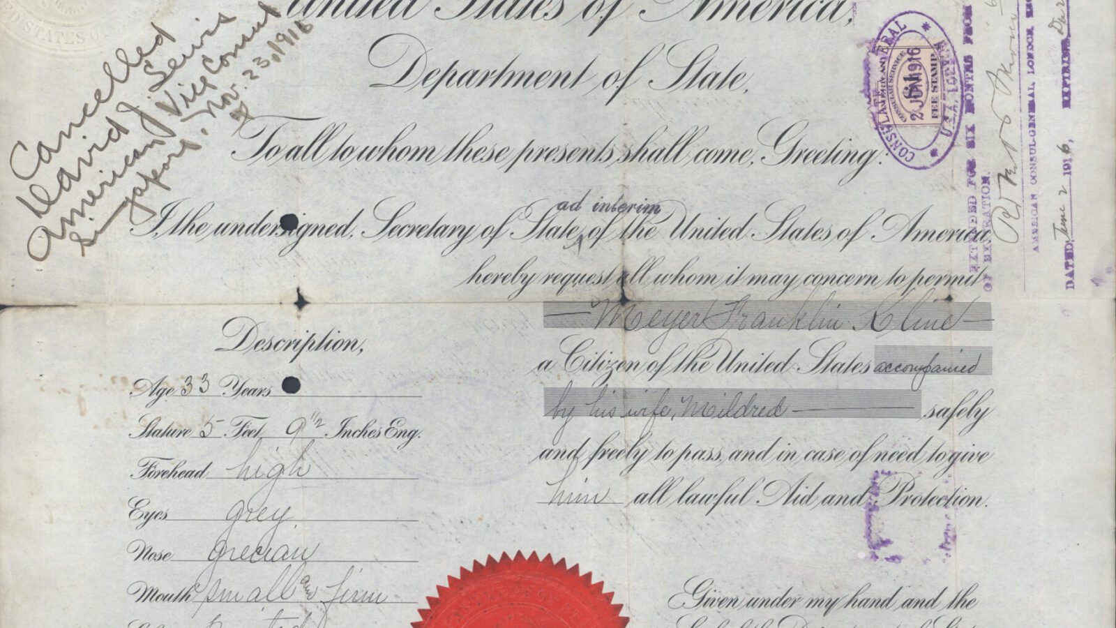 Passports and Identification - Page 2 of 3 - The National Museum of ...