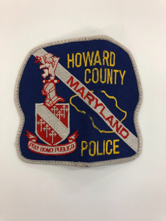 Howard County, Maryland Police Patch - The National Museum of American ...