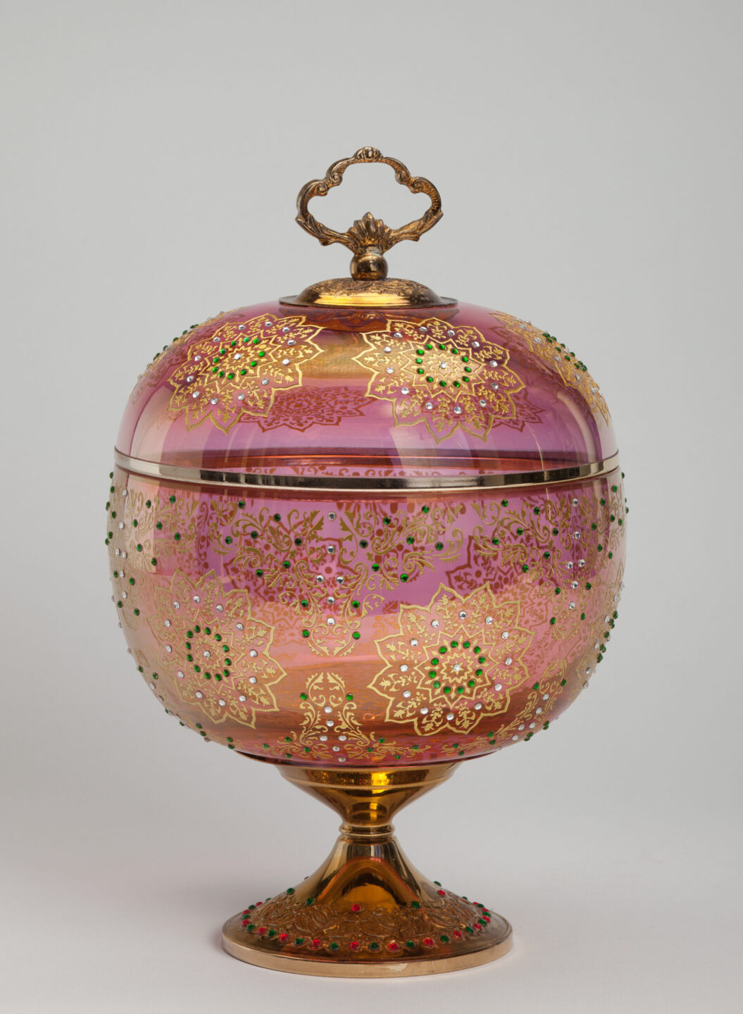 Decorative Spherical Glass Container - The National Museum of American ...