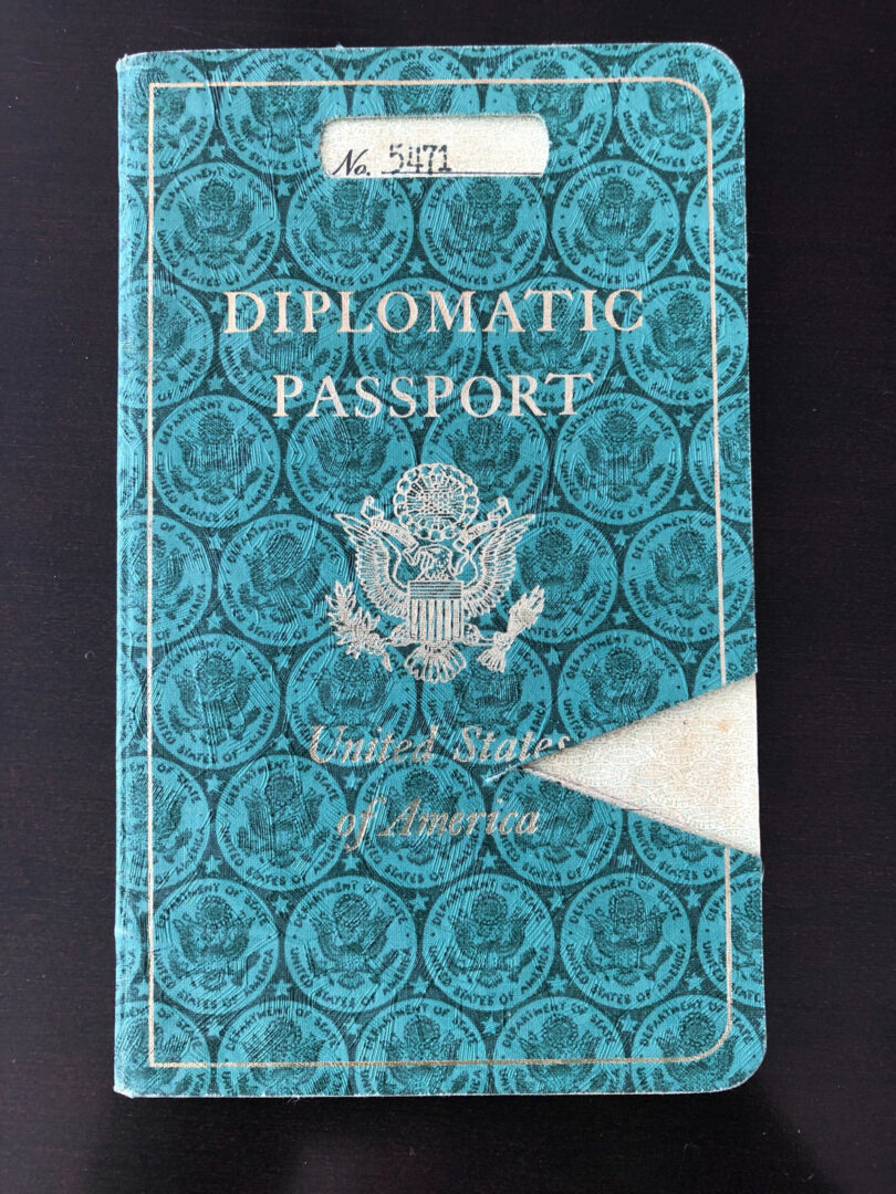 Edward Dudley's Diplomatic Passport - The National Museum of American ...