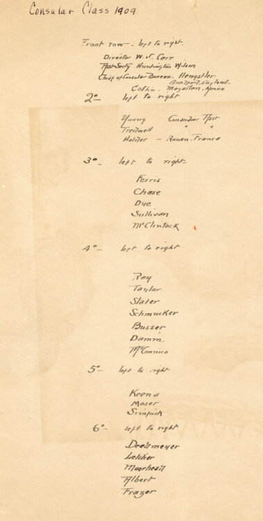 Consular Officer Class Photo - The National Museum of American Diplomacy