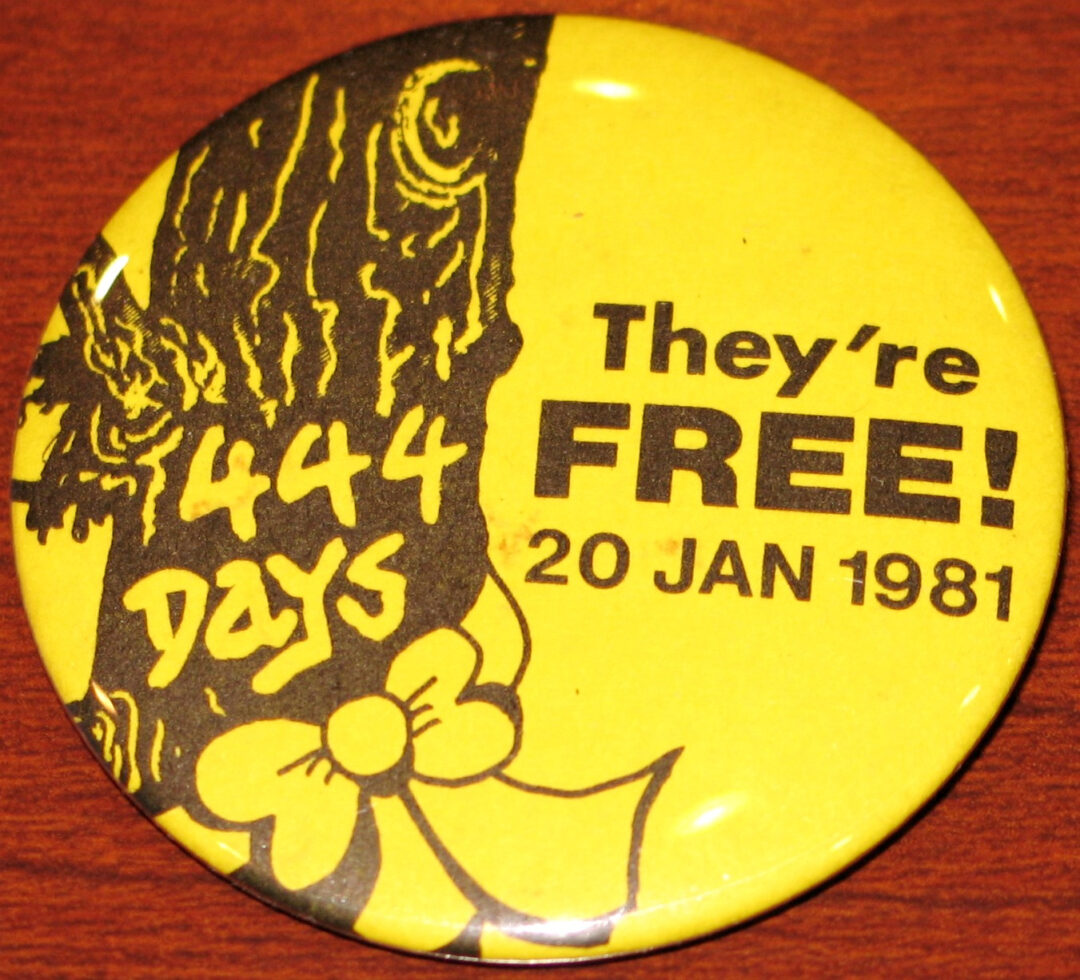 Hostage "Welcome Home" Button - The National Museum of American Diplomacy